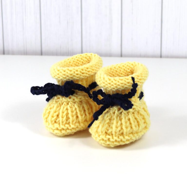 Puppenschuhe mit Rollrand