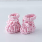 Puppenschuhe mit Rollrand